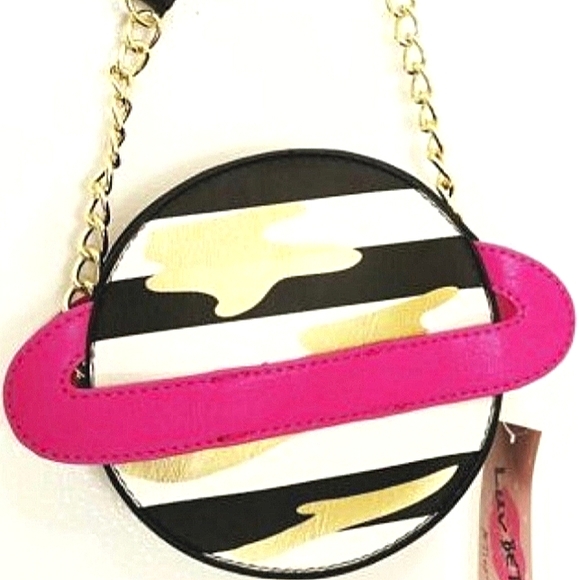 Betsey Johnson | Bags | Rare Betsey Johnson Planet Saturn Crossbody ...